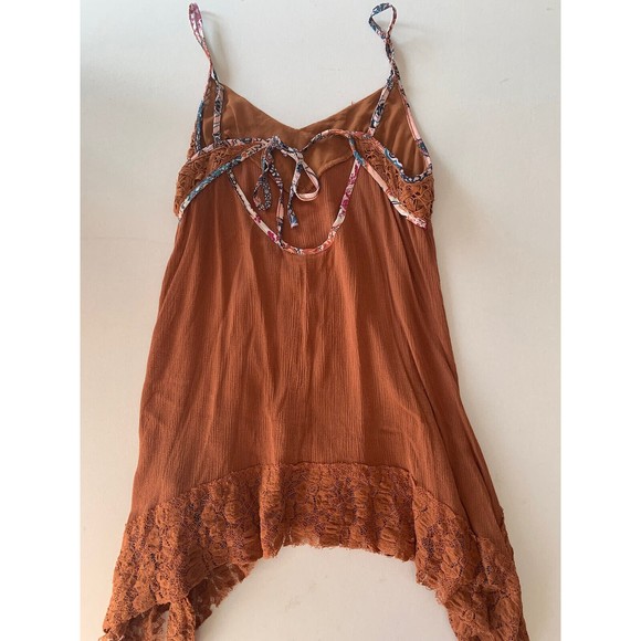 Flowers | Dresses | Gimmicks Orange Dress Floral Trim Size Small Summer ...